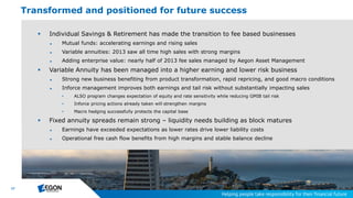 Individual savings and retirement transformed and positioned for future ...