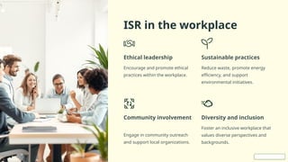 Individual-Social-Responsibility-ISR Assignment | PPTX