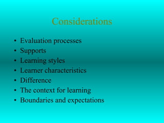 Individual & Work Based Learning | PPT