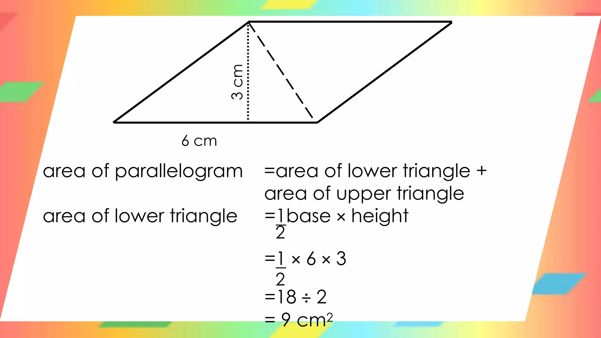area of a parallelogram | PDF