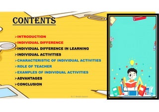 Individual activities | PDF