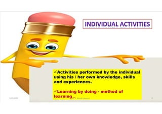 Individual activities | PDF