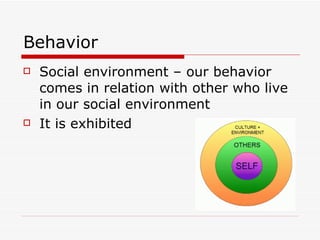 Individual and environment | PPT