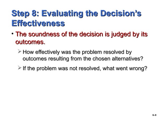 Individual and group decision making | PPT | Science