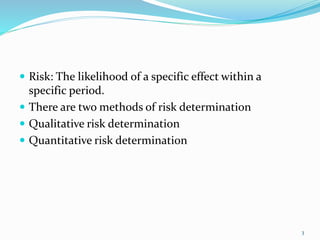 Individual and societal risk | PPTX