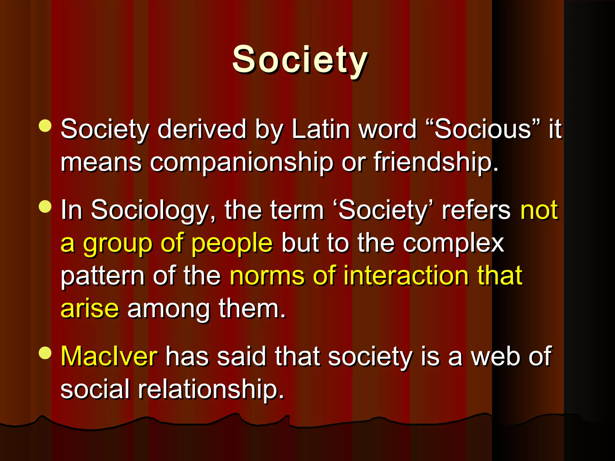 Individual and society | PPT