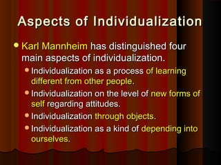 Individual and society | PPT