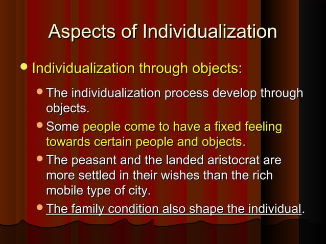 Individual and society | PPT | Single Life | Family and Relationships