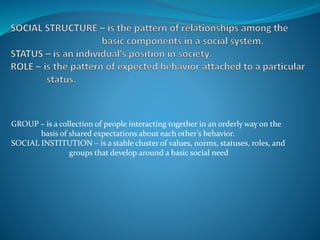 Individual and society | PPTX