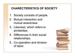 Individual and society | PPTX