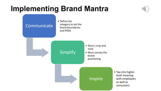Disney Brand Mantra | PPTX