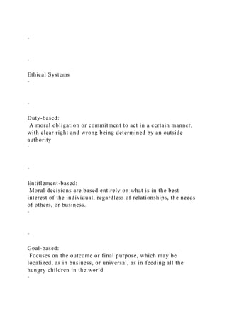 Individual Assignment Personal Ethics Development PaperWrite .docx