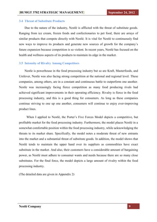 Nestle's Case Study | DOCX