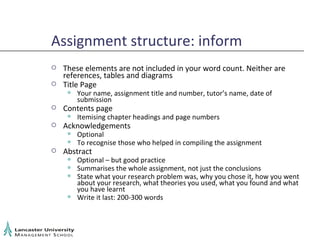 Individual assignment study skills | PPT