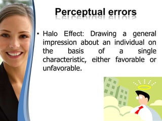 Individual behavior and perception | PPTX