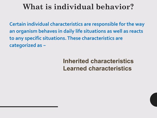 Innate and Instinct behaviour | PDF | Biological Sciences | Science