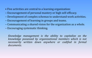 Individual behaviour-Organisational Behaviour | PDF