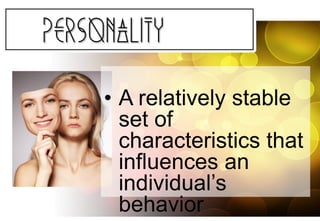 Individual characteristics | PPT