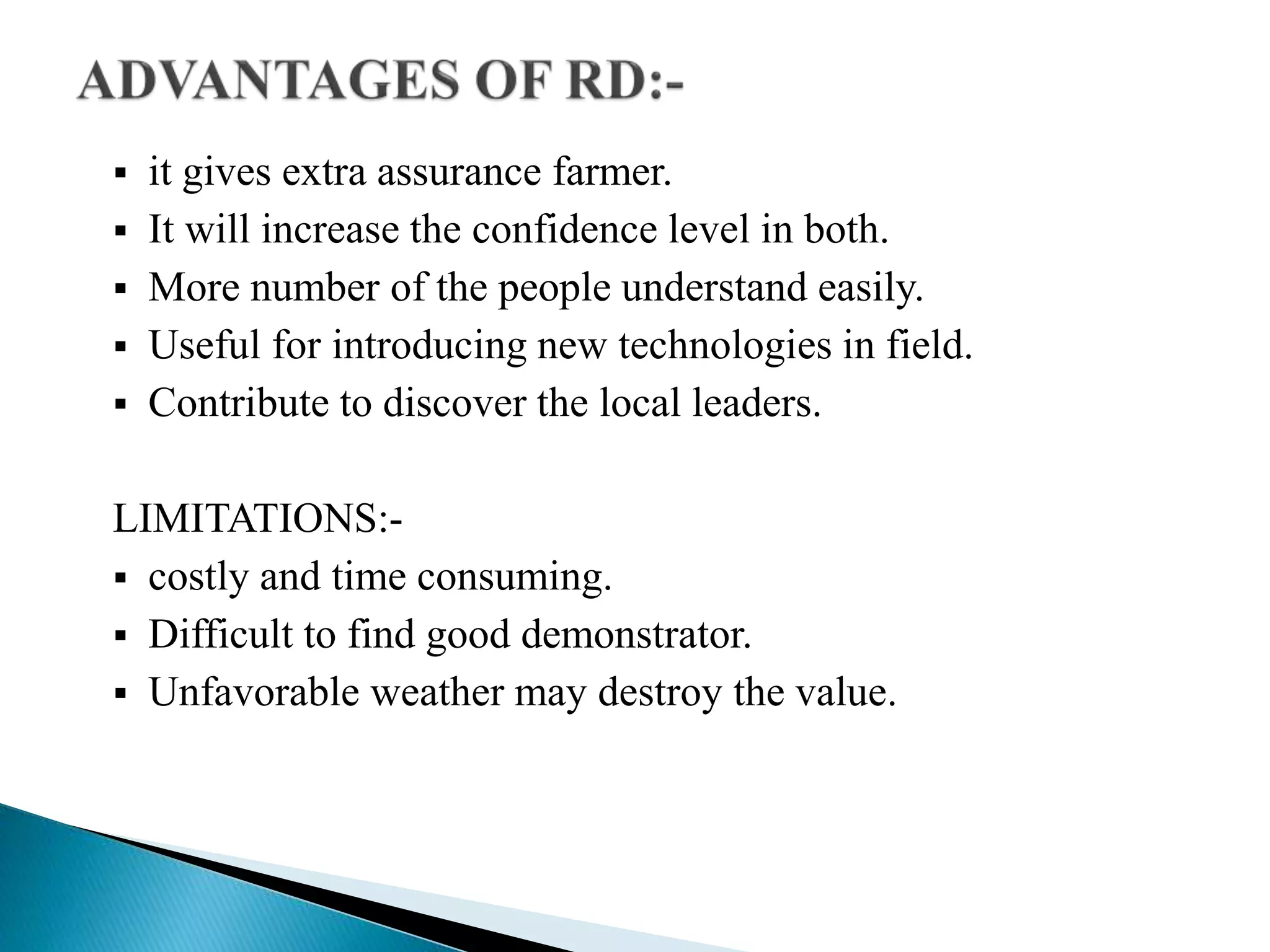 Individual contact method in Extension Education | PPTX