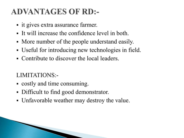 Individual contact method in Extension Education | PPTX