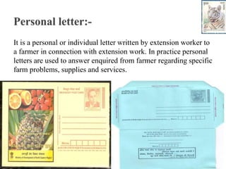 Individual contact method in Extension Education | PPTX