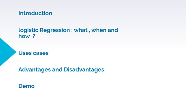 Logistic Regression : classification algorithm | PDF