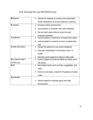Case study- Dengue Fver | DOC