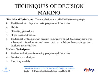 Individual decision making | PPT