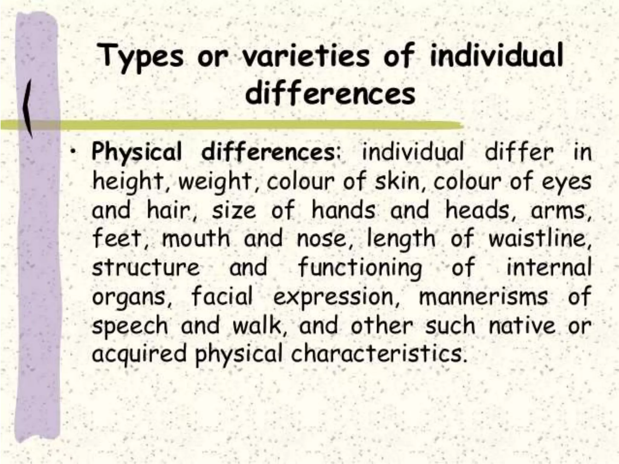 Individual difference | PPTX