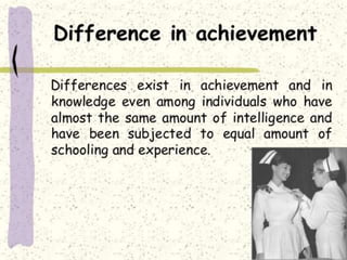 Individual difference | PPT