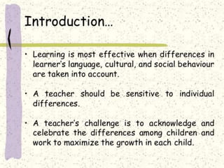 Individual difference | PPT