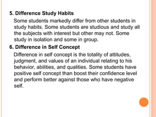 Individual difference | PPTX