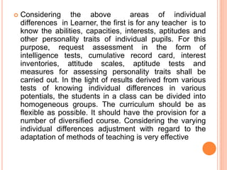 Individual difference | PPTX