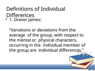 Educational psychology Individual Difference .pptx