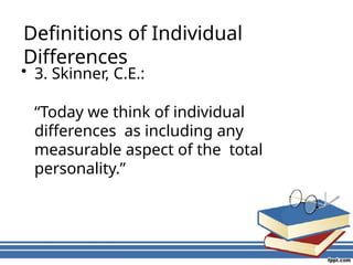 Educational psychology Individual Difference .pptx