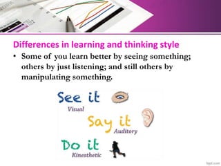 Individual difference and its effects on learning | PPTX