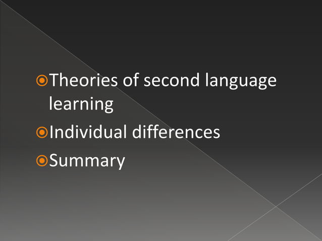Individual differences | PPT