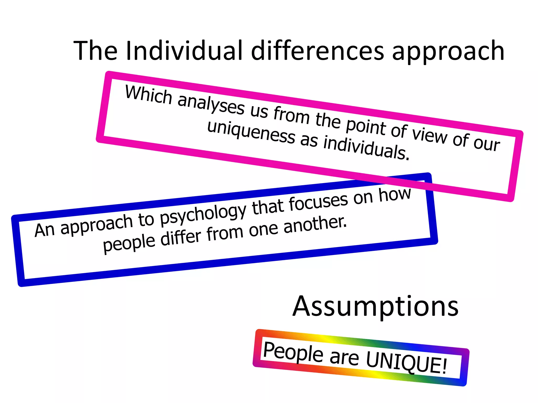 Individual differences | PPTX