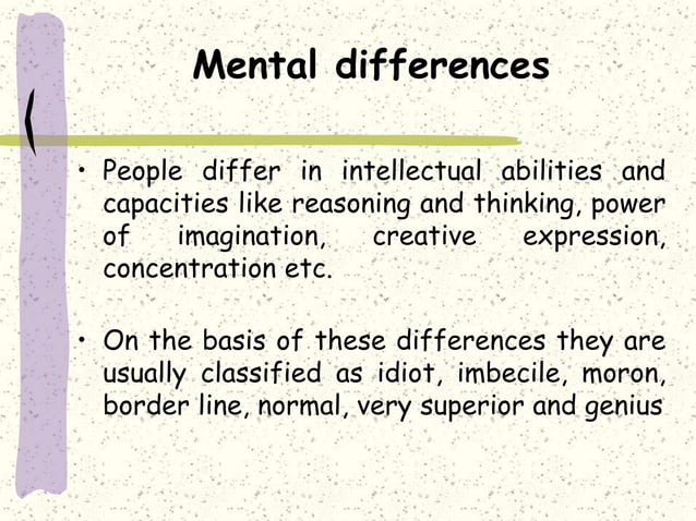 “Individual difference and educational implications- thinking ...