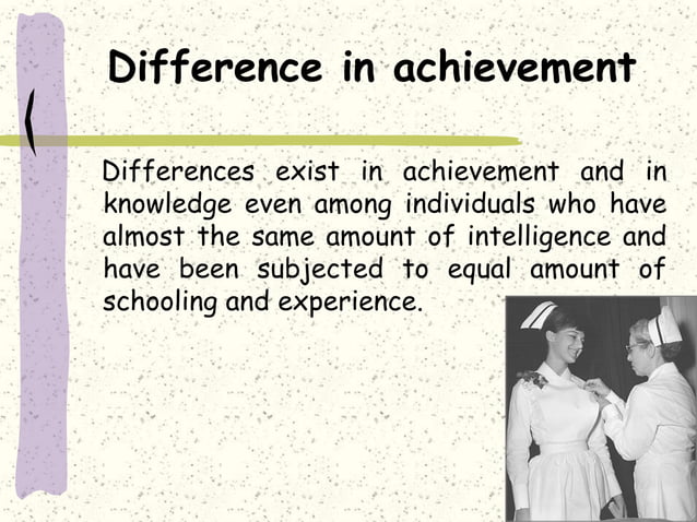 “Individual difference and educational implications- thinking ...