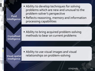 Individual differences for students Taking Education | PPTX