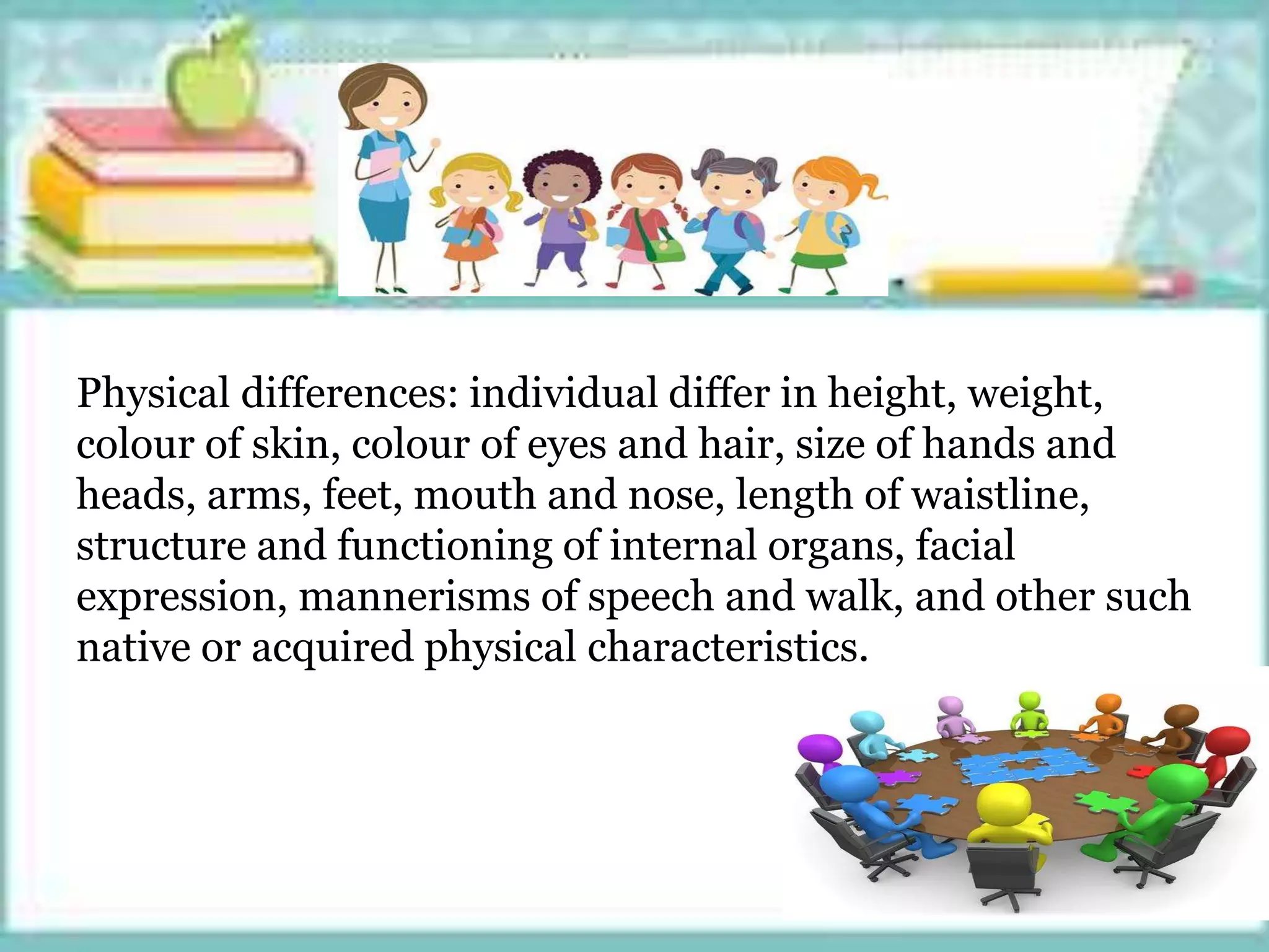 Individual differences | PPTX