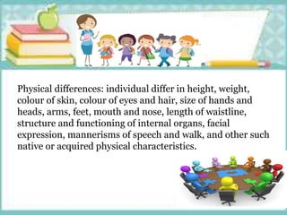 Individual differences | PPTX