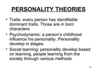 Individual Differences Personality | PPT