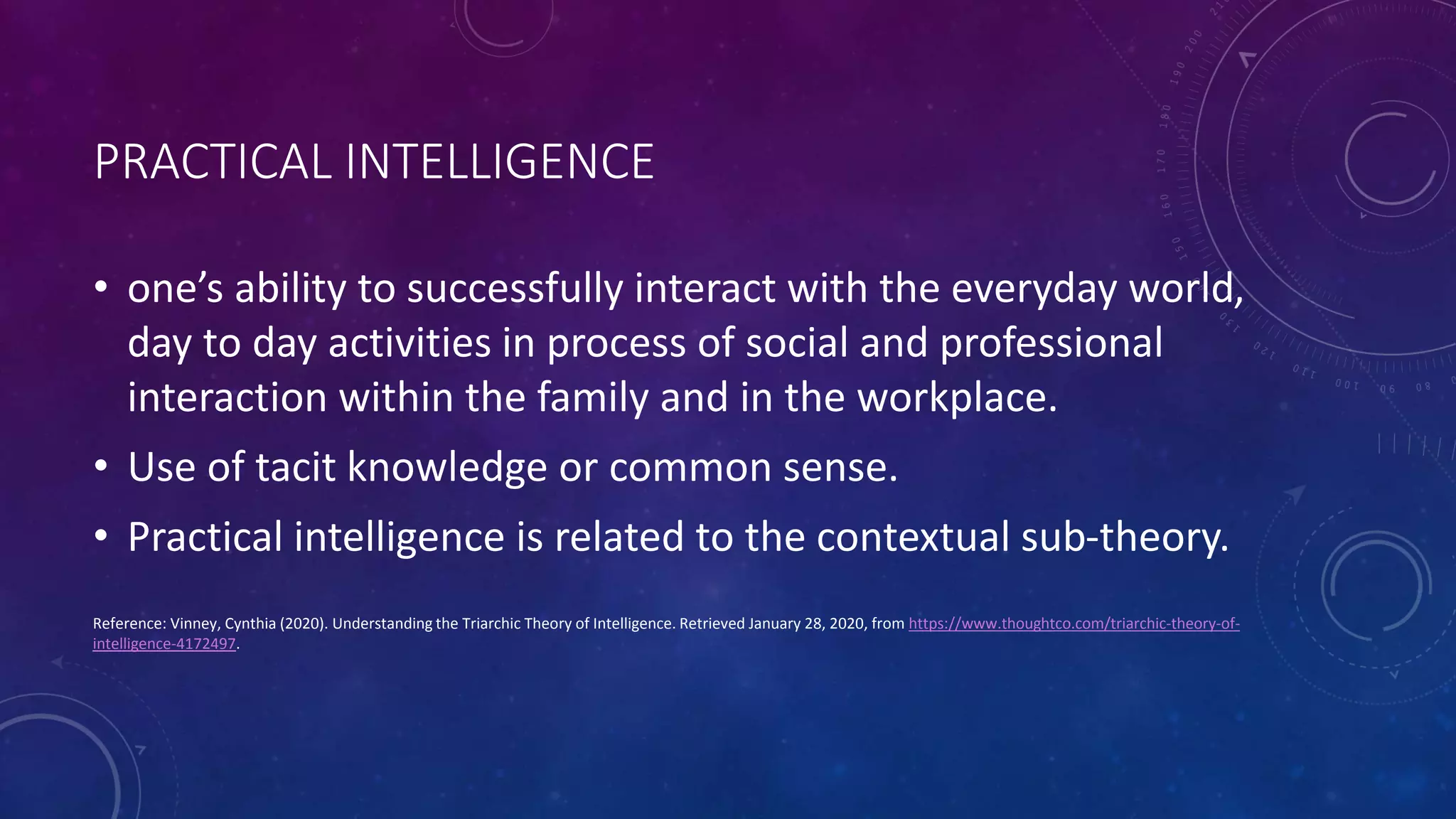 INDIVIDUAL DIFFERENCES - Theories Of Intelligence | PPTX