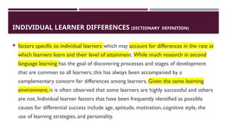 Individual Differences (1).pptx 2024 presentation | PPT