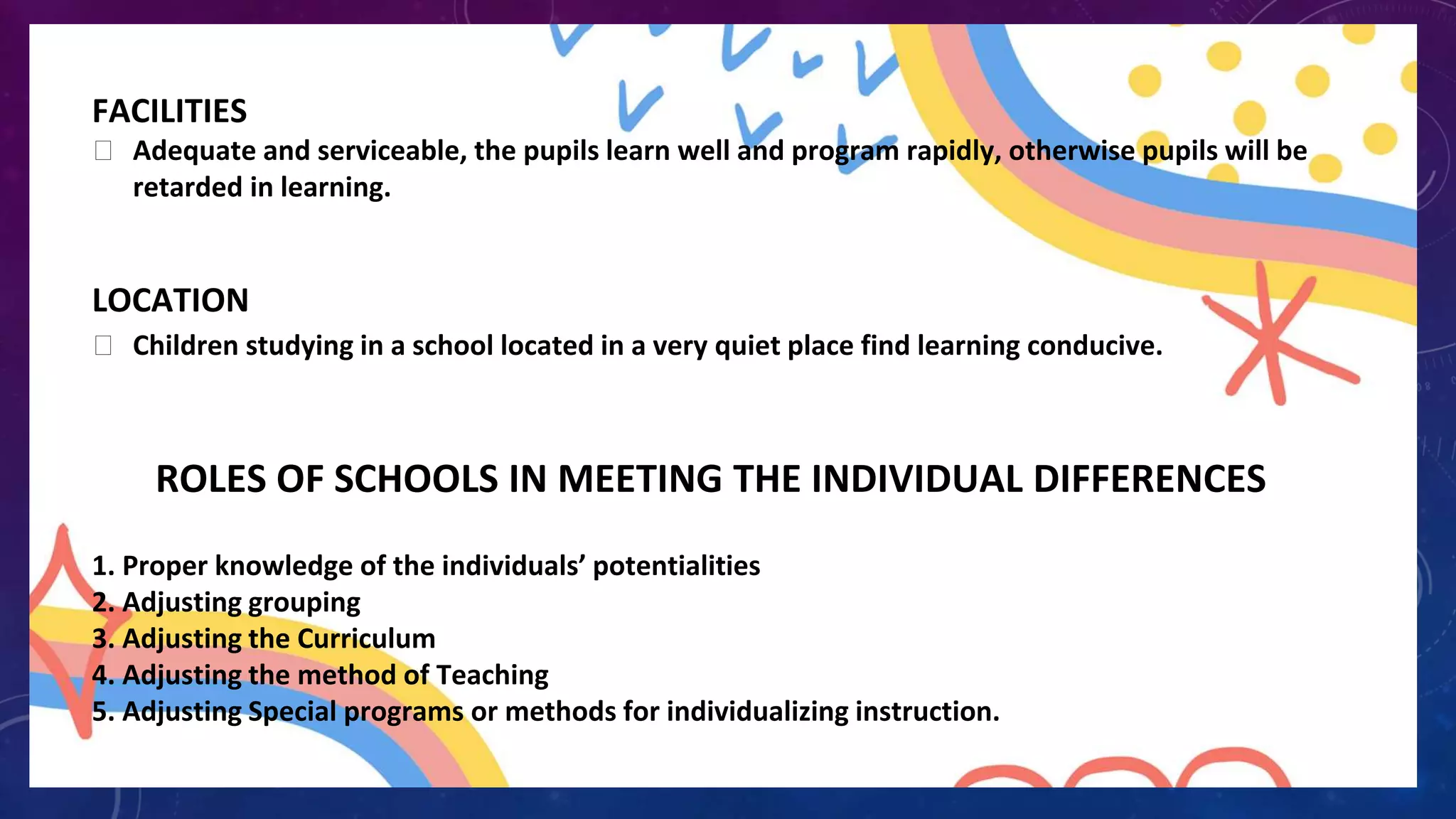 Individual differences (aida purificacion david) mat science | PPTX