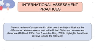 INDIVIDUAL DIFFERENCES AND ASSESSMENT | PPTX