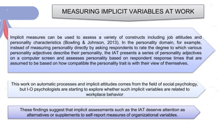 INDIVIDUAL DIFFERENCES AND ASSESSMENT | PPTX