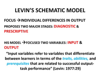 Individual differences and call | PPTX